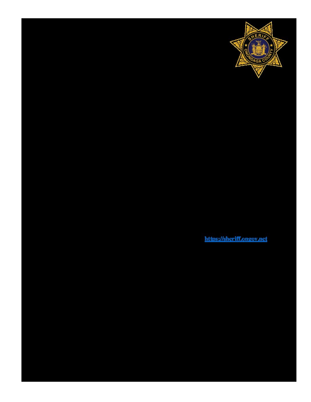 10-07-21 CALEA – Onondaga County Sheriff's Office